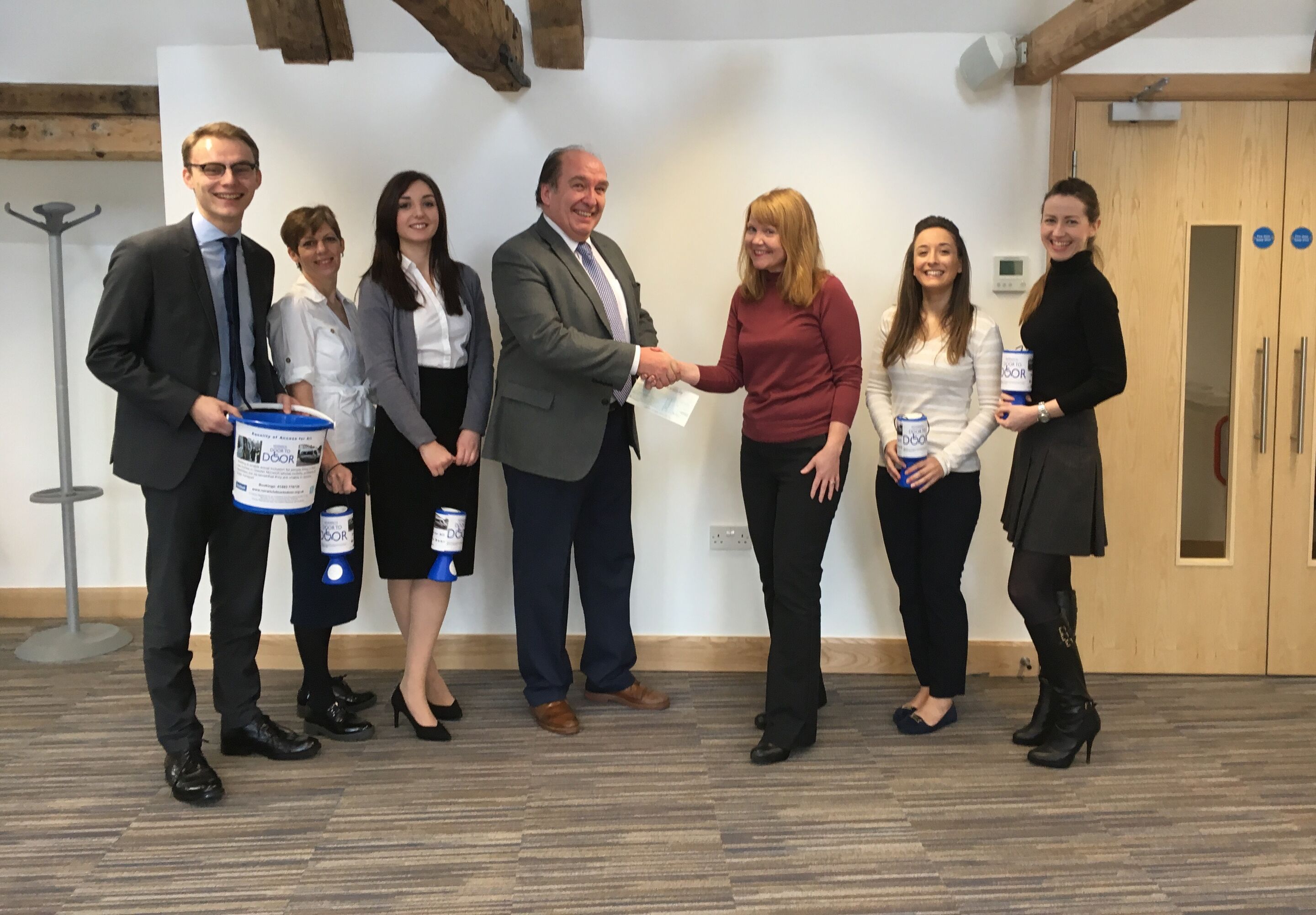 Howes Percival Raises over £3000 for Local Charity | Howes Percival