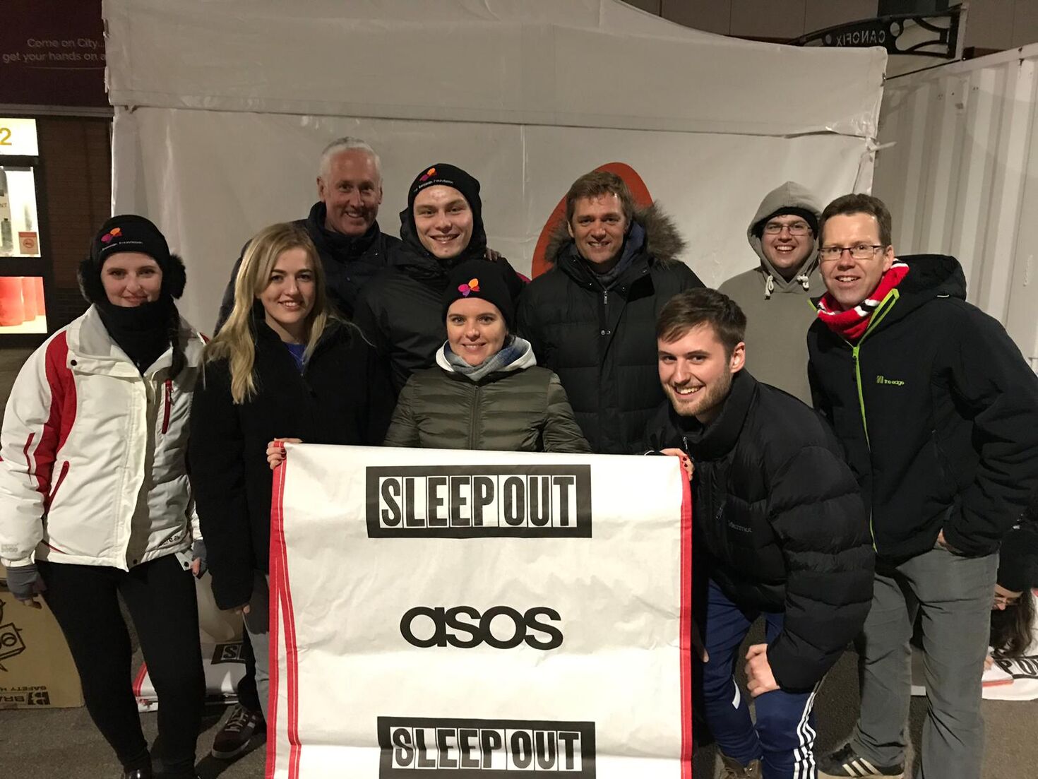 Howes Percival Takes Part in Charity Sleep Out | Howes Percival