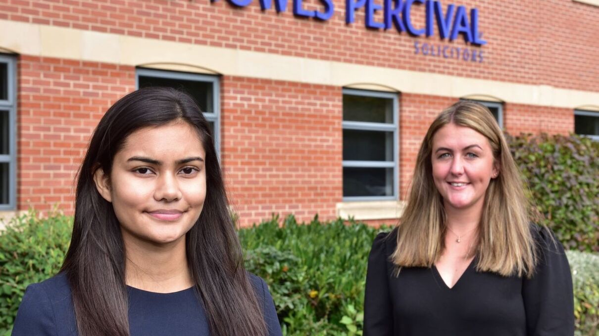 Eight new trainees & first solicitor apprentice | Howes Percival